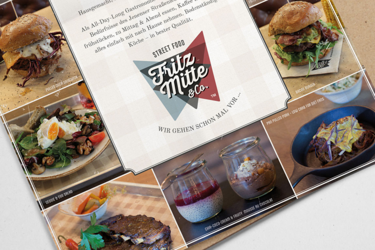 Fritz Mitte - Street Food – Menu - JASPER SPONHEUER - Kommunikationsdesign